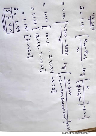 Skin factor determination | PDF