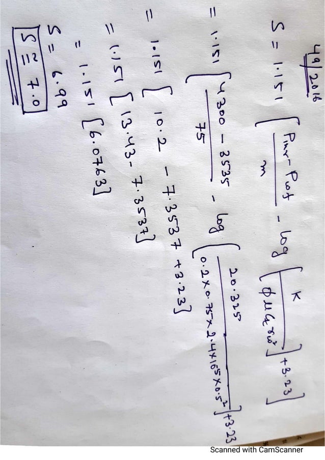 Skin factor determination | PDF | Chemistry | Science