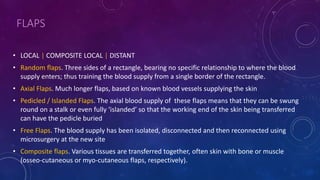 Skin flaps | PPTX