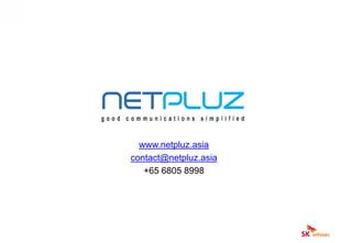 Netpluz Managed SOC - MSS Service | PPTX | Technology & Computing