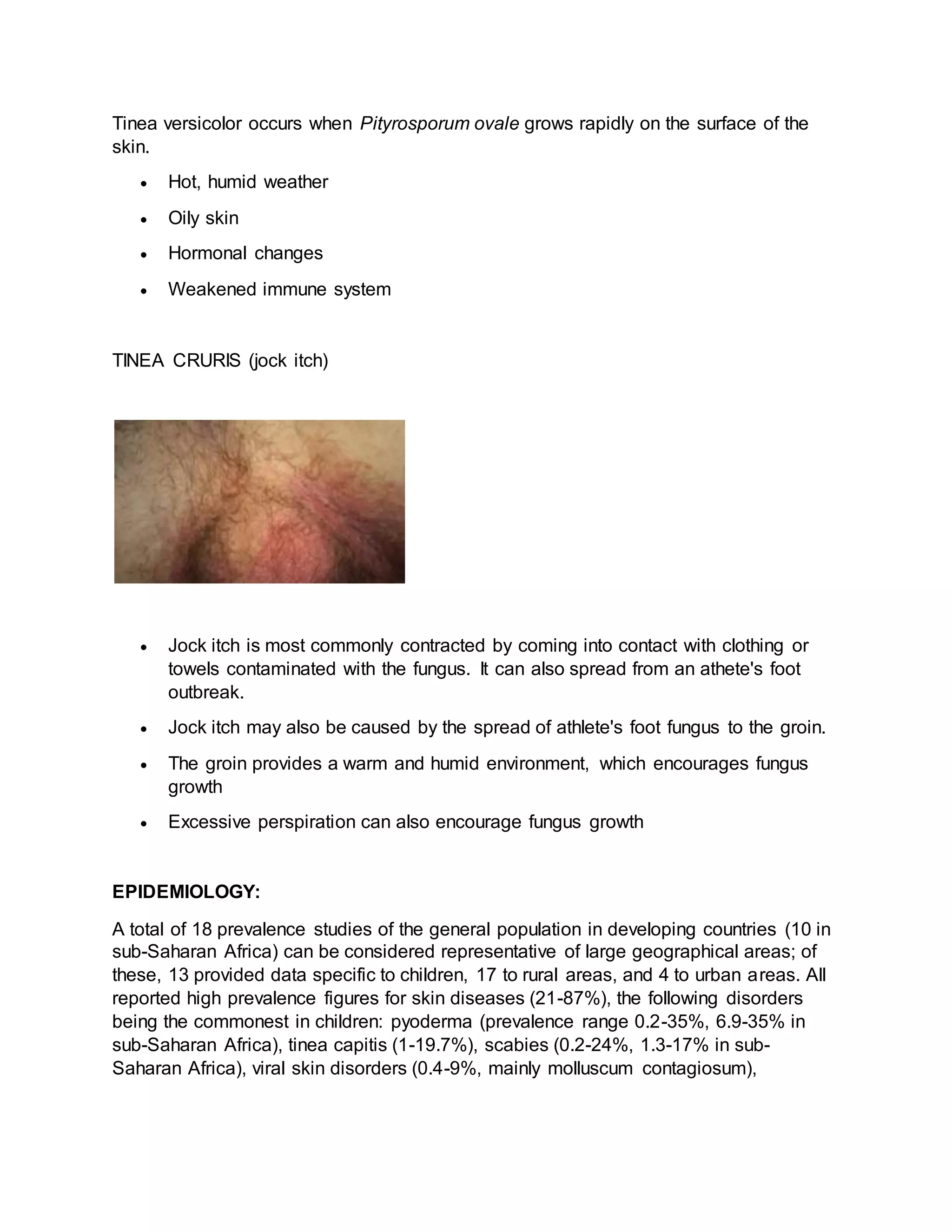 Skin fungal infections | DOCX