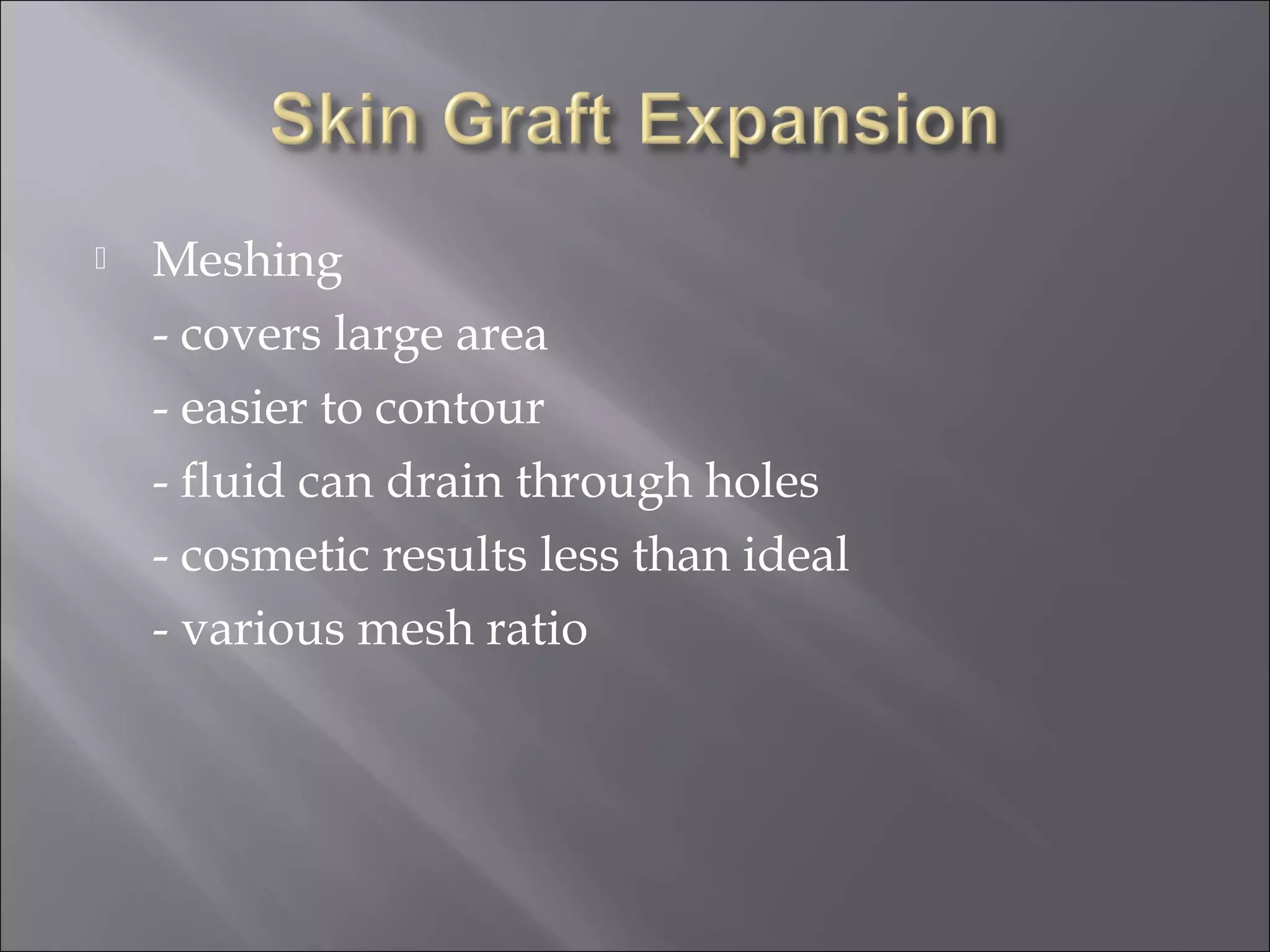 Skin graft , split skin grafting, STG , SSG , split thickness graft ...