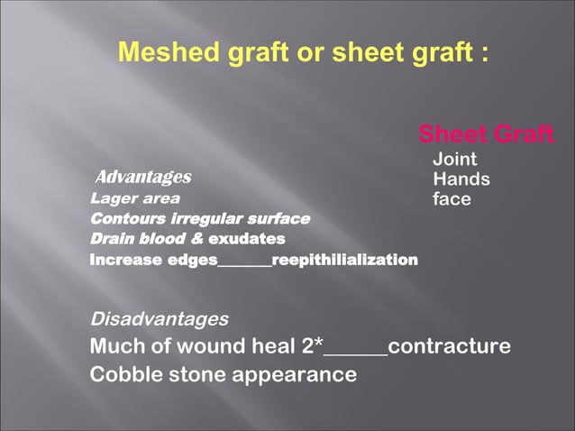 Skin graft , split skin grafting, STG , SSG , split thickness graft ...