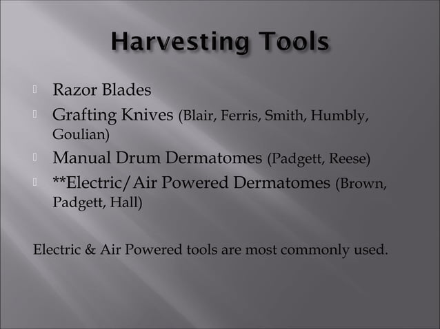 Skin graft , split skin grafting, STG , SSG , split thickness graft ...