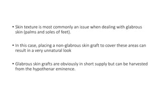Brief Anatomy of Skin and Skin Grafting | PPTX