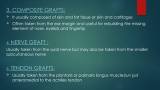 SKIN GRAFTING AND TISSUE FLAP nnnnnn.pptx
