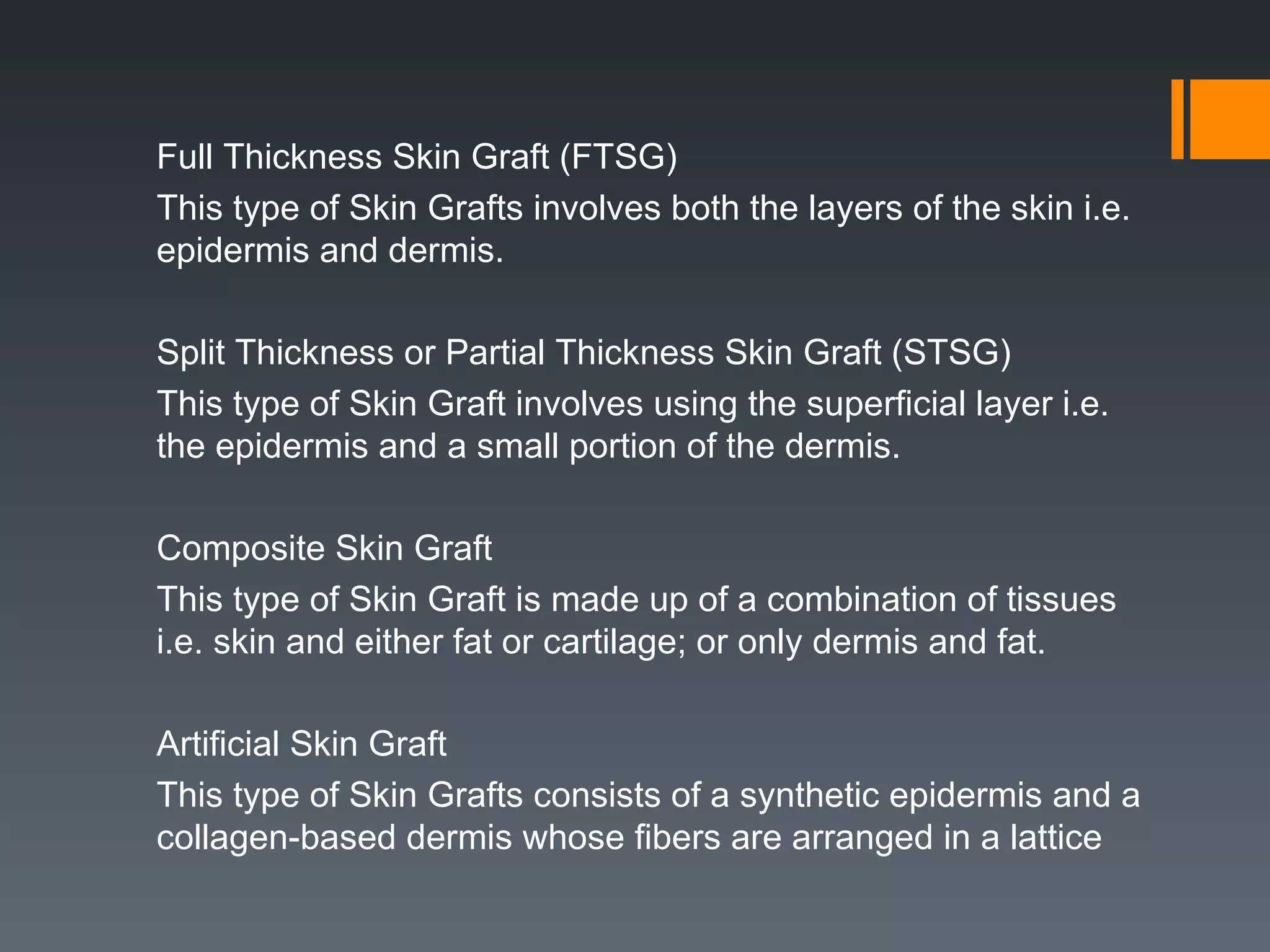 Skin grafting full | PPT