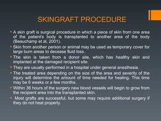 Skin grafting full | PPT