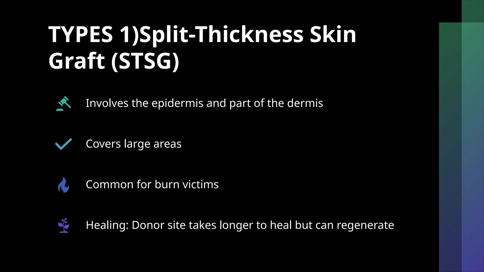 Presentation on skin grafts and cosmetic surgeries bsc nursing second ...