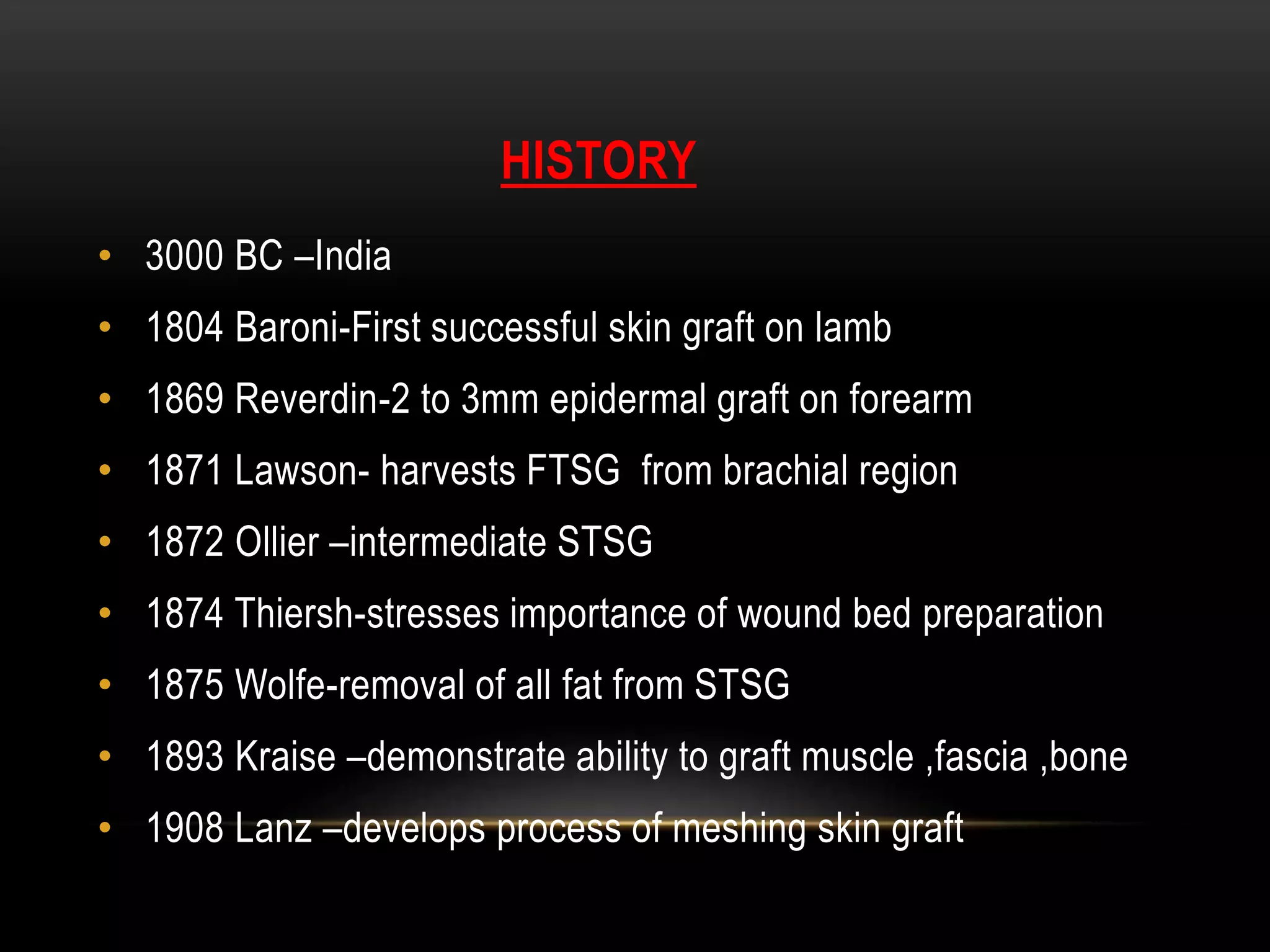 Skin graft in oral and maxillofacial surgery | PPTX