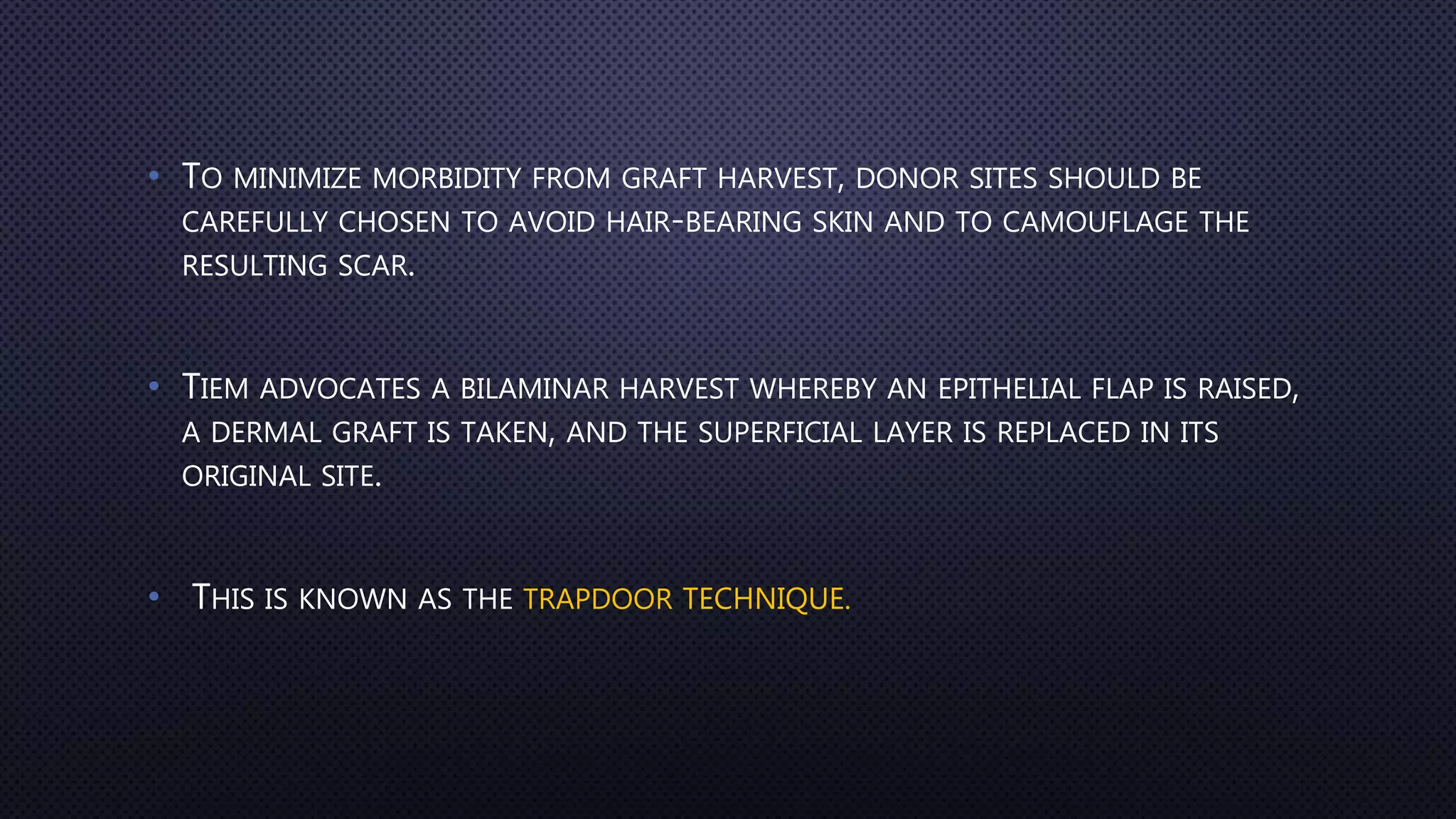 Skin grafts in oral and maxillofacial surgery | PPTX