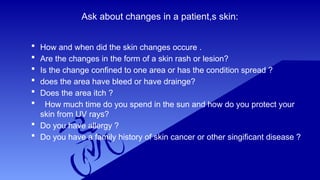 Skin hair and Nail assessment.of human bodyTopicpptx | PPTX