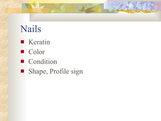 NurseReview.Org - Skin Hair & Nails | PPT | Skin and Dermatology ...