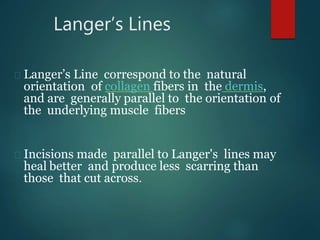 Skin incisions final | PPTX | Death, Injury, or Military Conflict ...