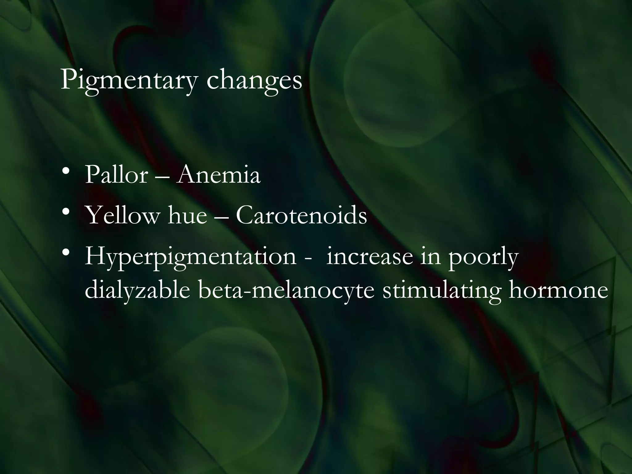 Skin in ckd Dr.chandan | PPT