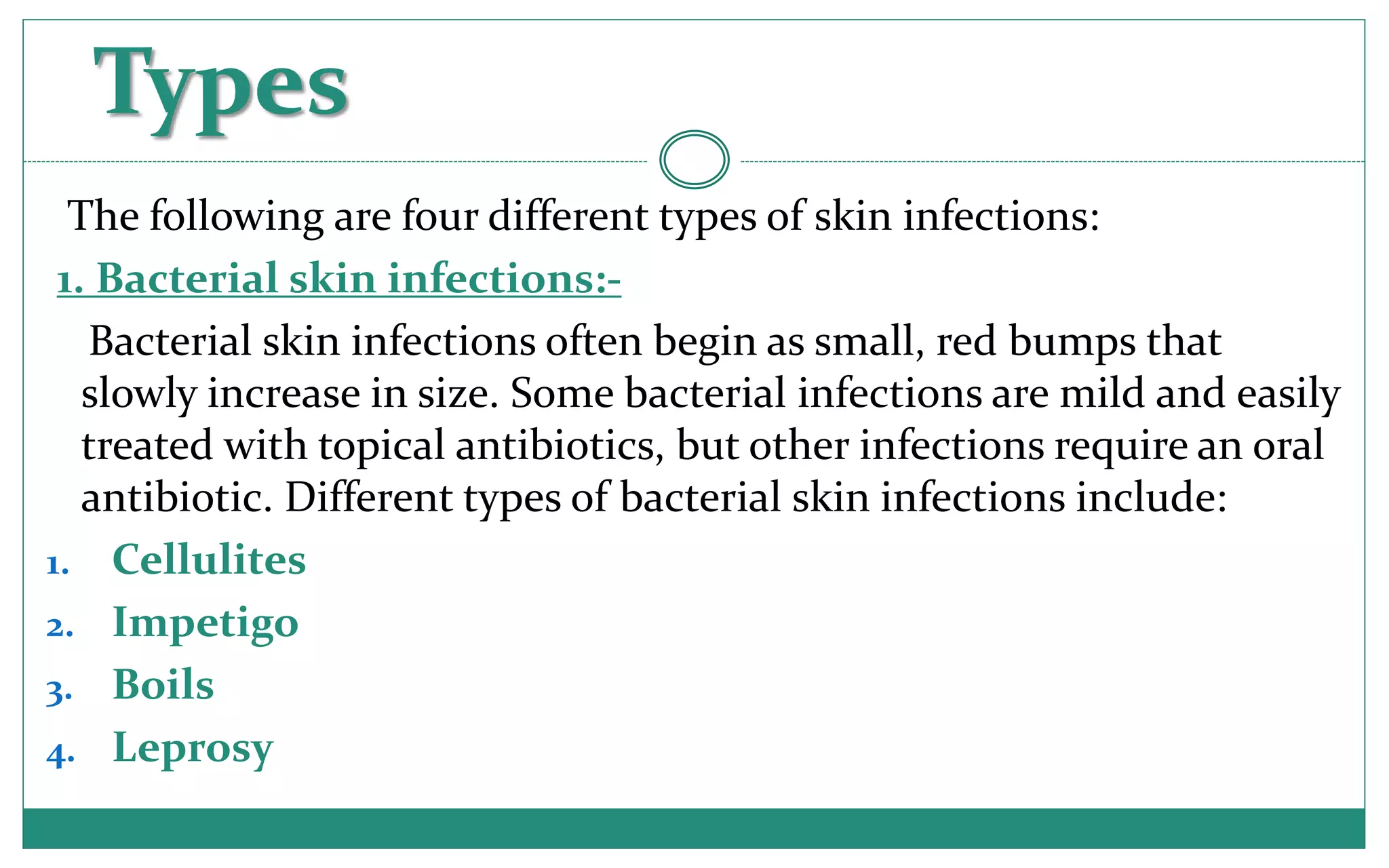 Skin infections | PPTX