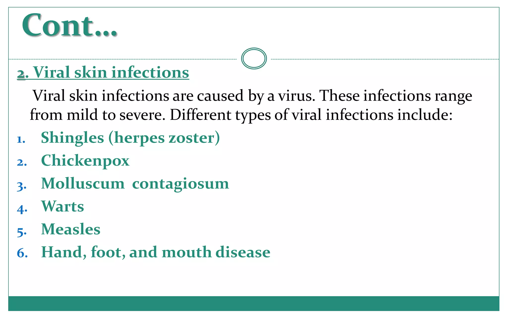 Skin infections | PPTX