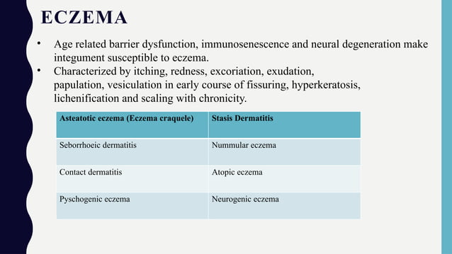 Skin in Old Age, Pathophysiology, Intrinsic and Extrinsic factors ...