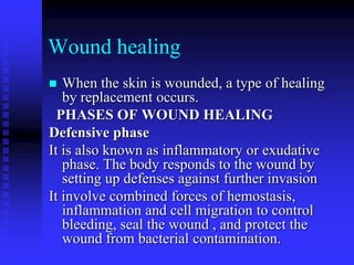 Skin integrity and wound care [autosaved] (2) | PPTX