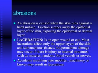 Skin integrity and wound care [autosaved] (2) | PPTX