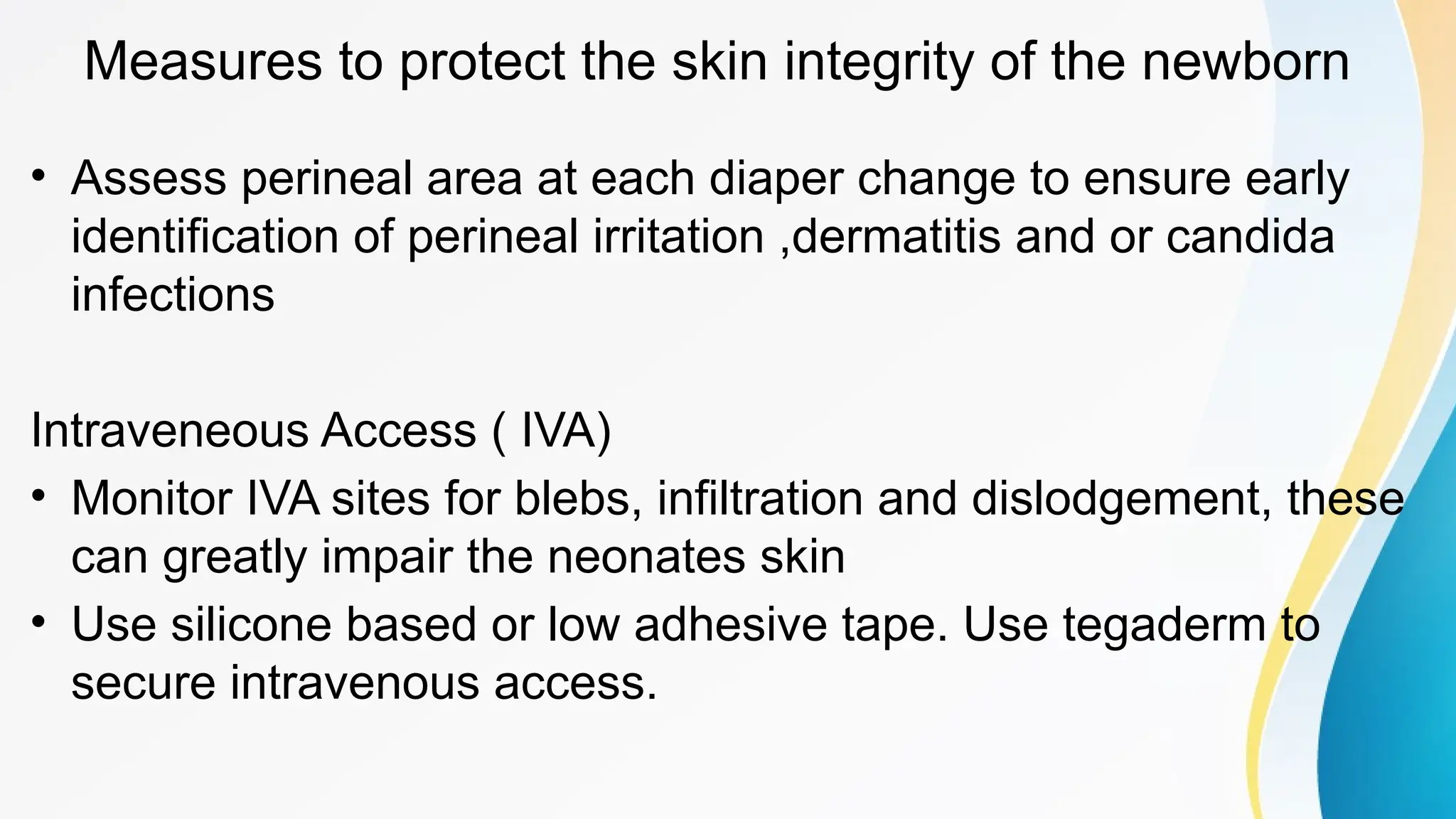 Skin Integrity of the newborn and management | PPTX