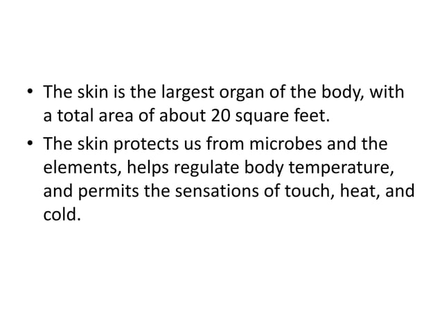 Skin intro | PPTX | Skin and Dermatology | Diseases and Conditions