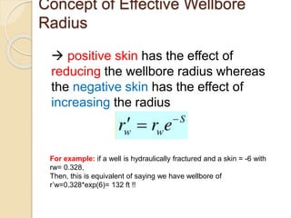 Skin Factor and Formation Damage | PPTX
