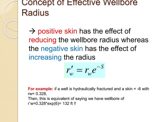 Skin Factor and Formation Damage | PPTX