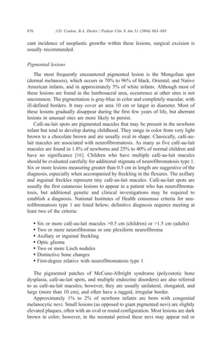 Skin lesion in neonate | PDF