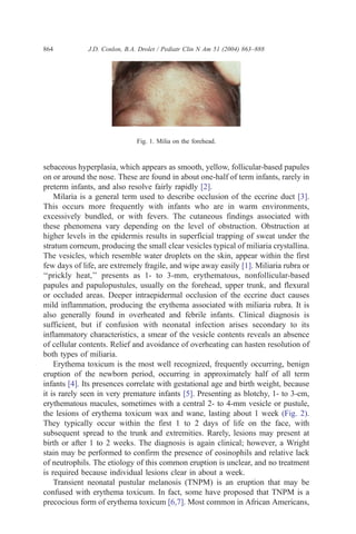 Skin lesion in neonate | PDF