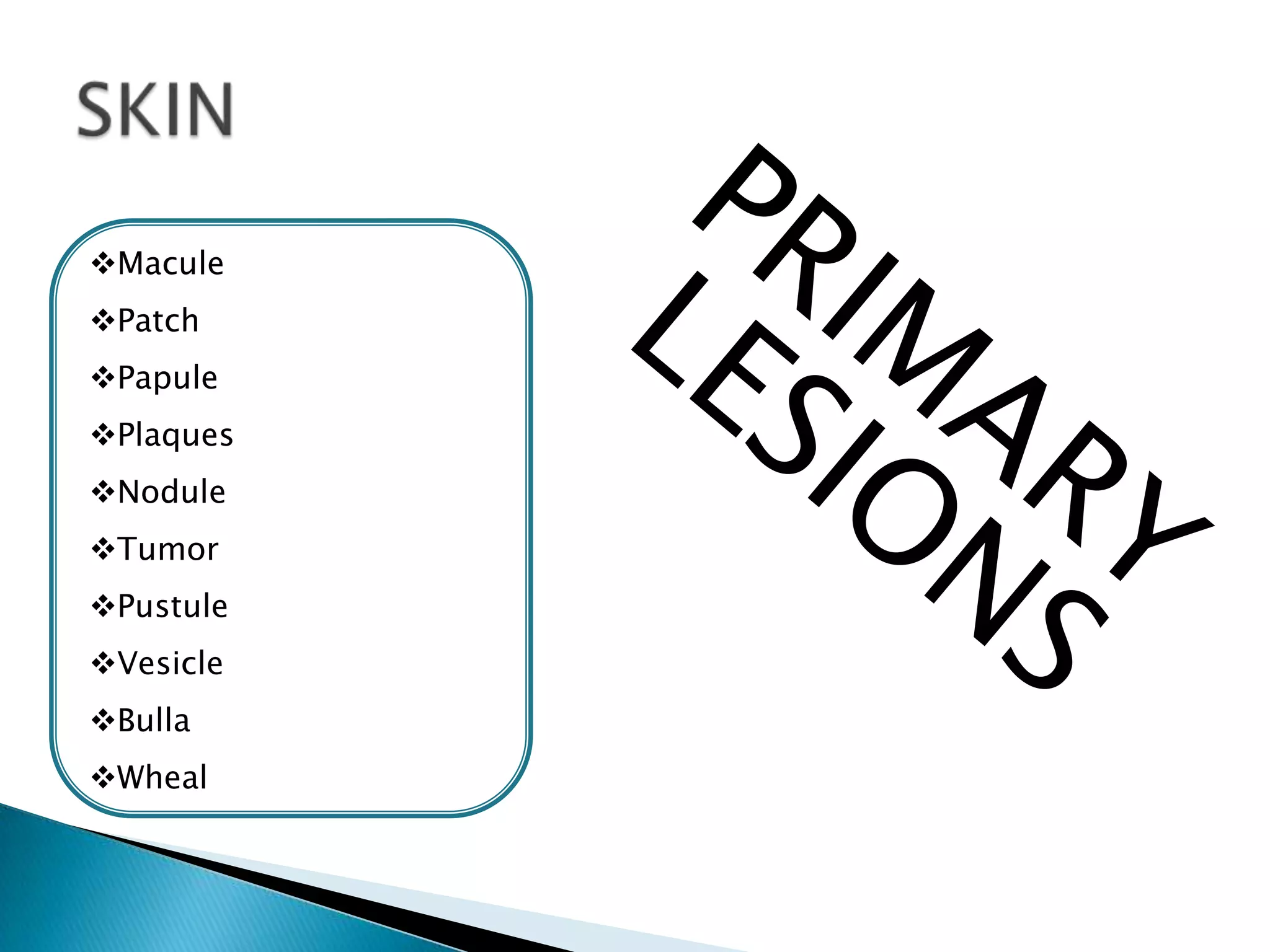 Skin lesions | PPT