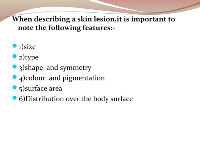 Skin lesions | PPT
