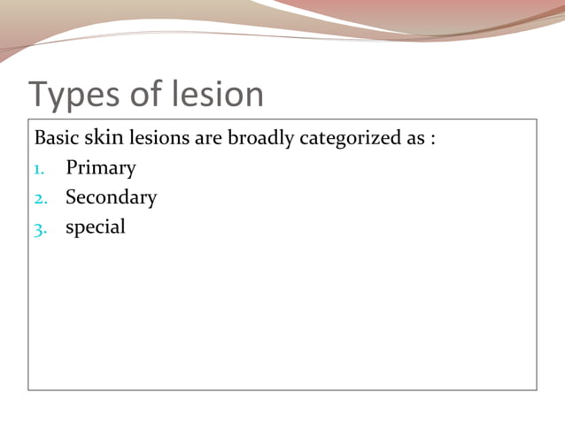 Skin lesions | PPT