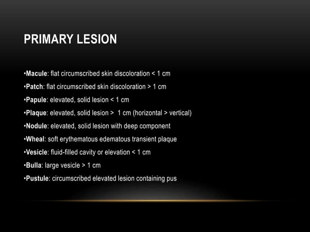 Skin lesions morphology.pptx