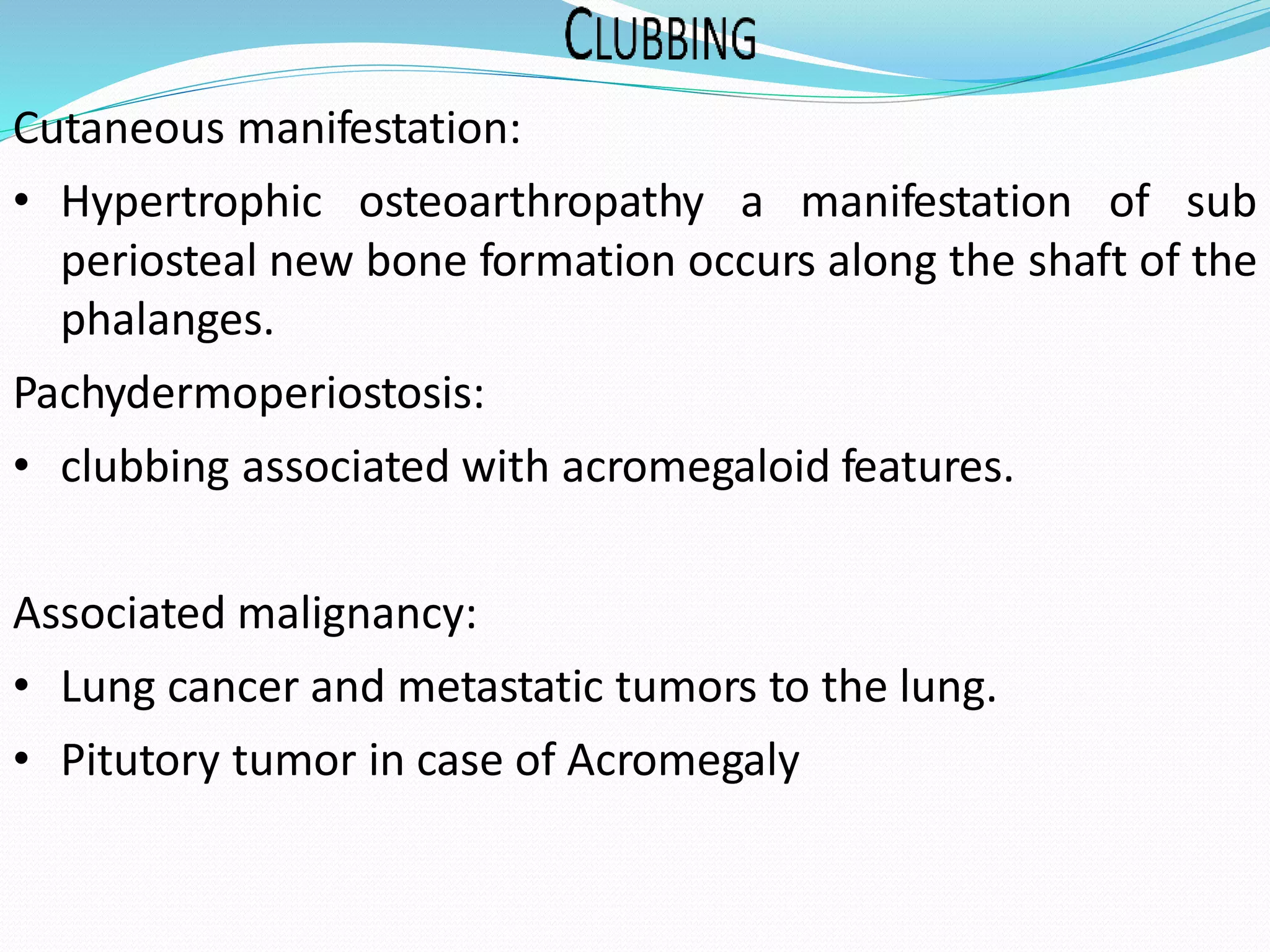 Skin manifestation of internal malignancy | PPTX