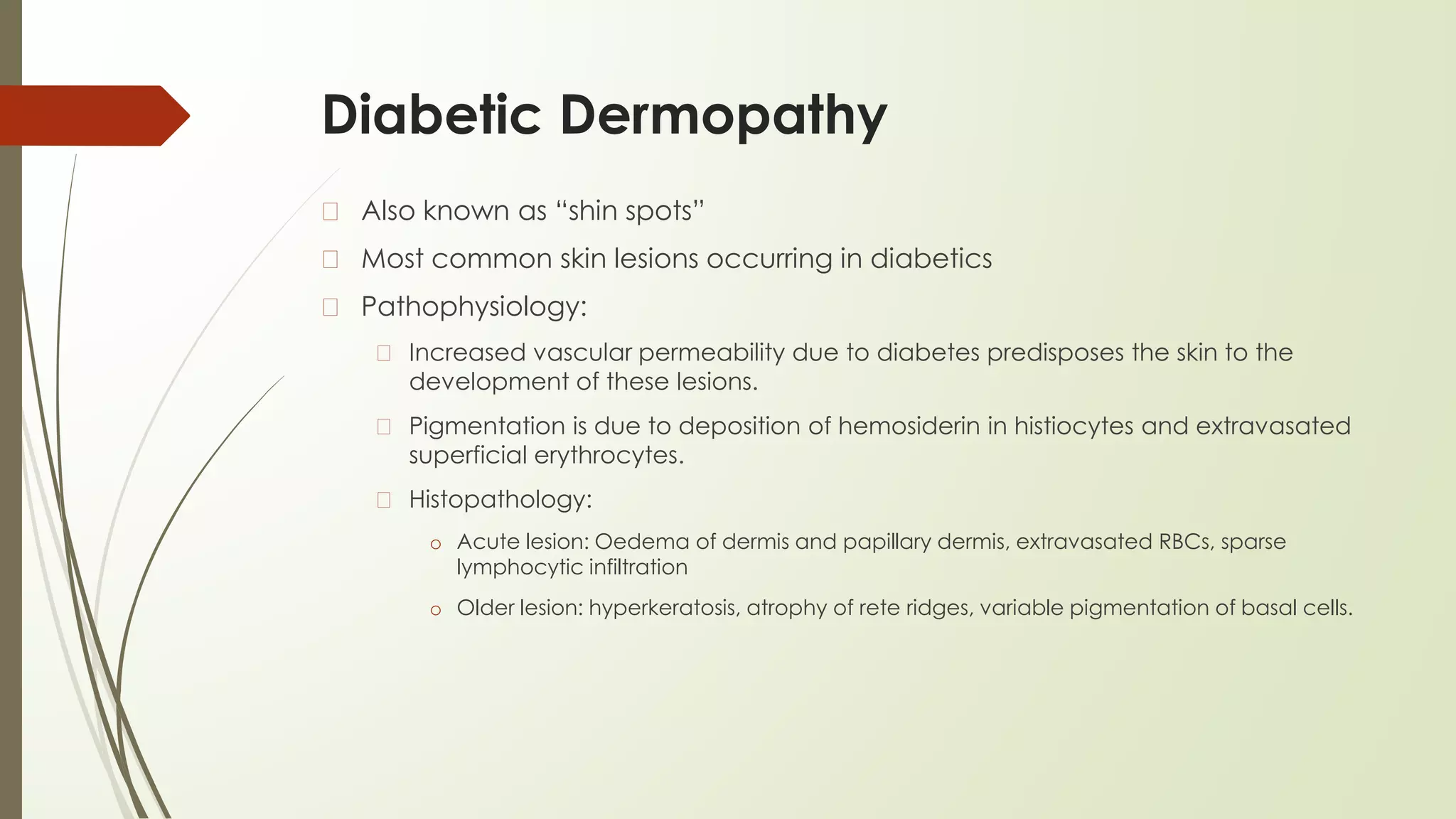 Skin Manifestation of Diabetes | PPTX
