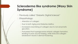 Skin Manifestation of Diabetes | PPT