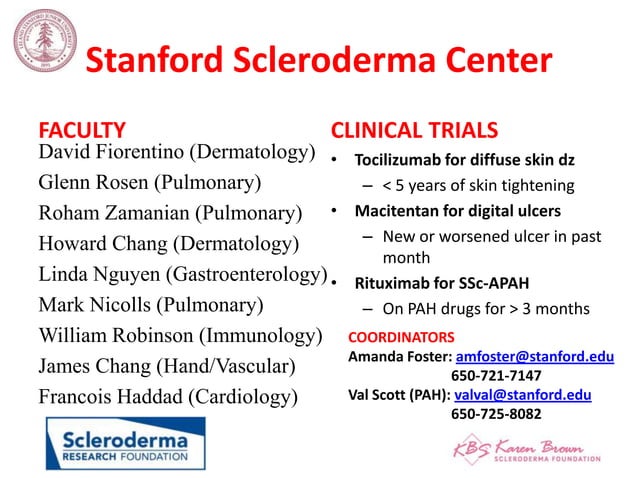 Skin Manifestations of Scleroderma, by Dr. Lorinda Chung MD | PPTX ...