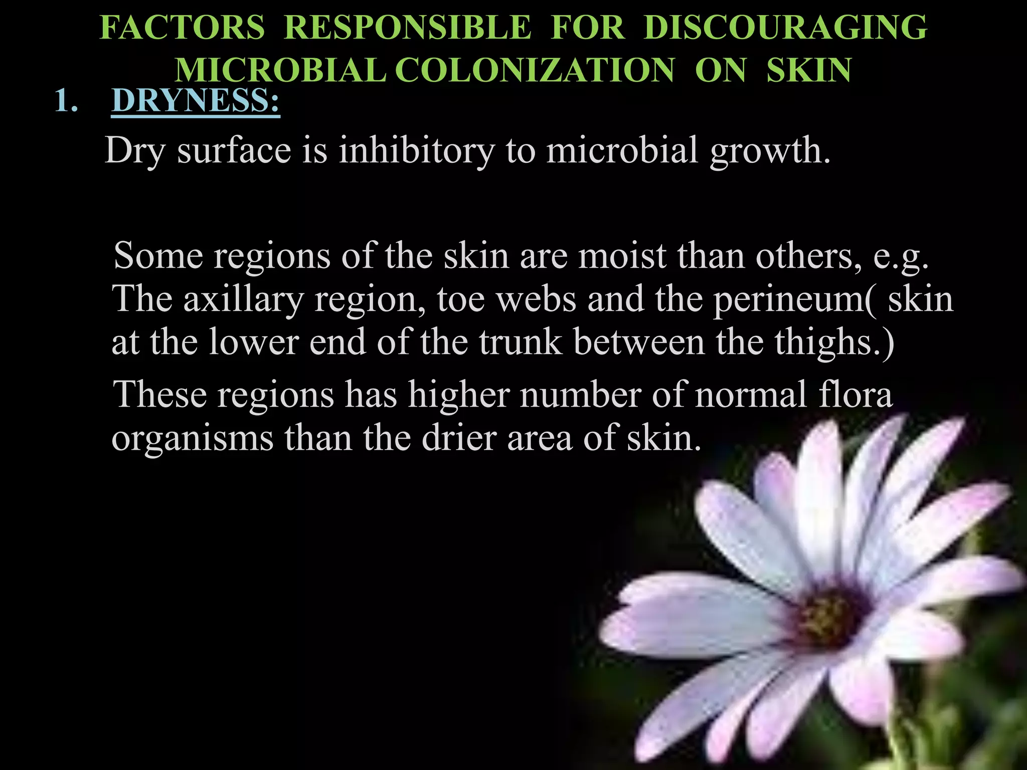 Skin microflora / Normal Flora of Skin | PPTX