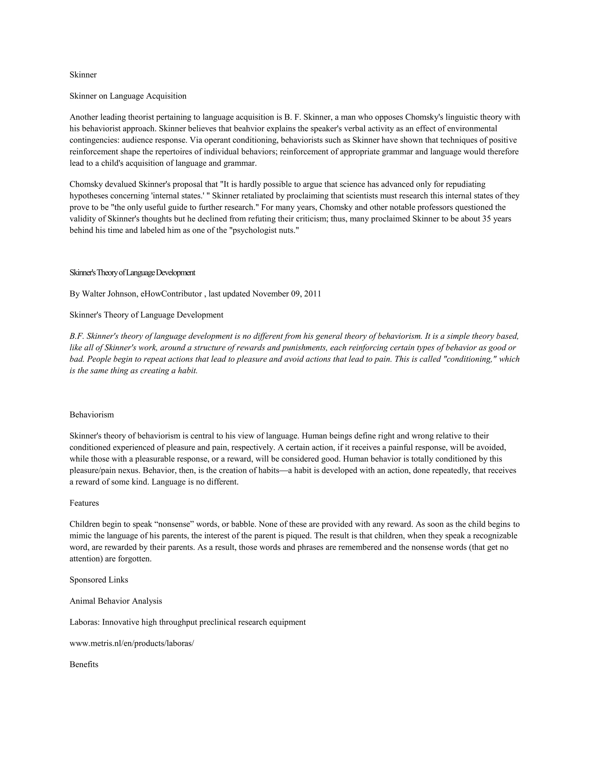 theory of languange | DOCX