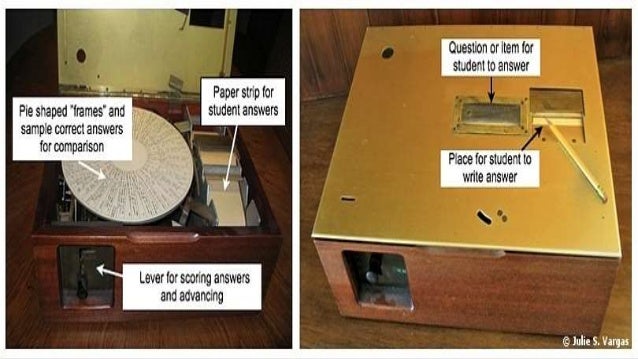 SKINNER's Teaching Machine