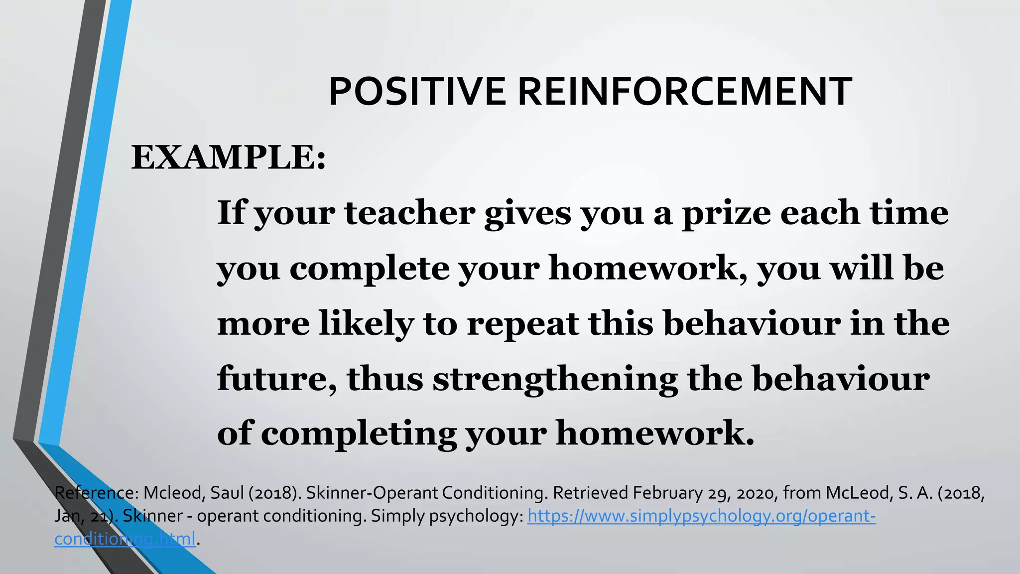 OPERANT CONDITIONING - SKINNER | PPTX