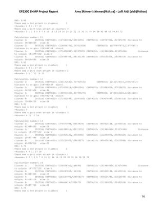 SNMP Project: SNMP-based Network Anomaly Detection Using Clustering | PDF