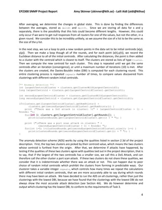 SNMP Project: SNMP-based Network Anomaly Detection Using Clustering | PDF
