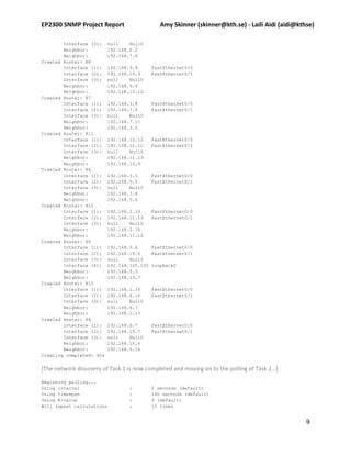 SNMP Project: SNMP-based Network Anomaly Detection Using Clustering | PDF