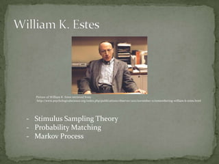 Skinner and estes | PPTX