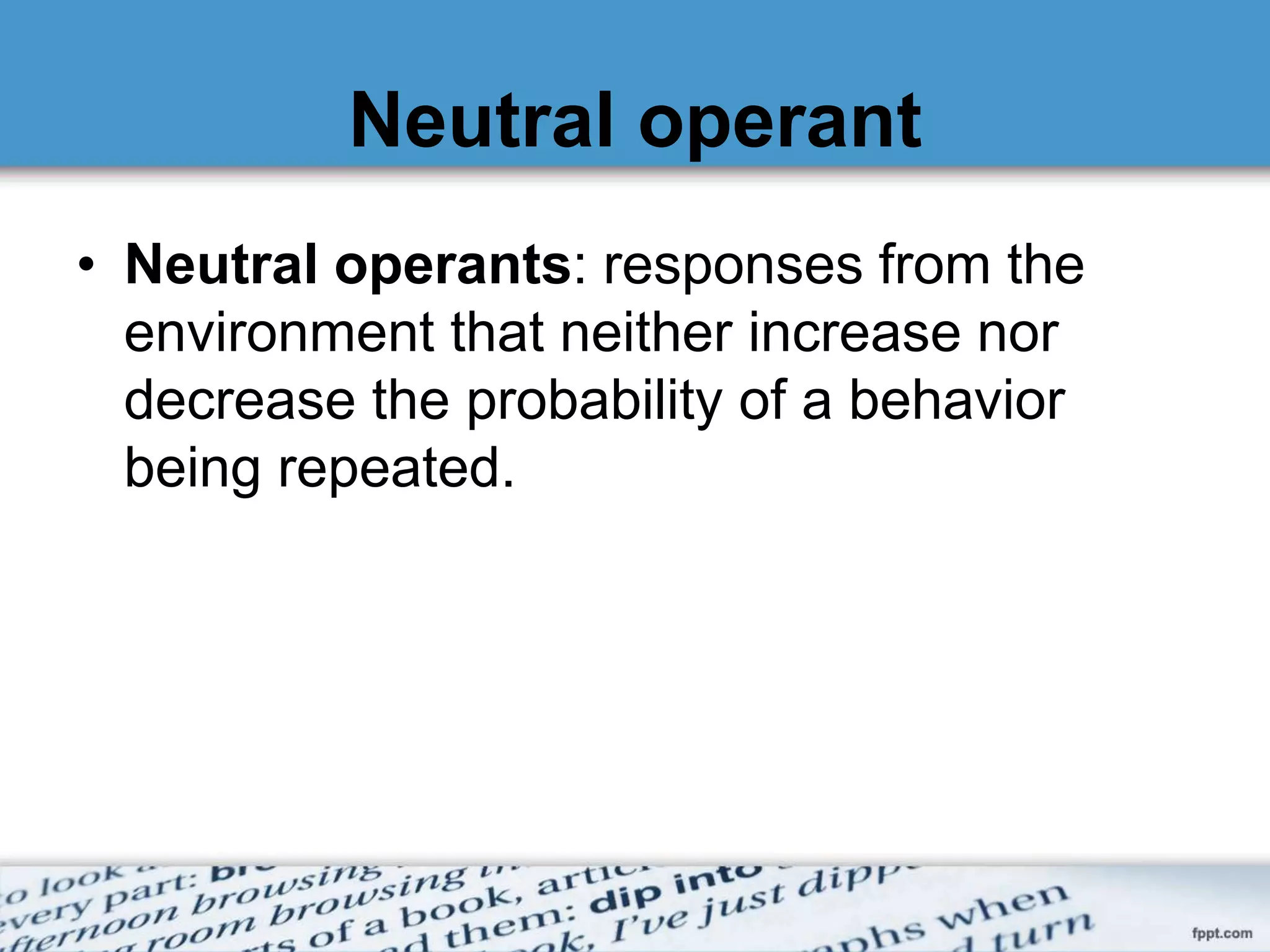 Skinner learning theory | PPTX