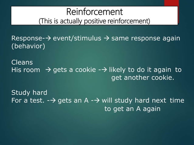 Operant Conditioning : Behavioral theory (B.F.SKINNER THEORY) | PPTX