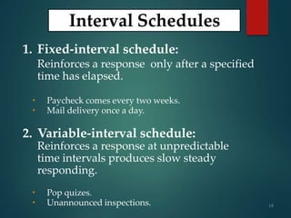 Operant Conditioning : Behavioral theory (B.F.SKINNER THEORY) | PPTX