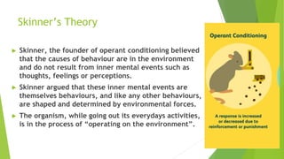 Skinner's Operant Conditioning Theory | PPTX